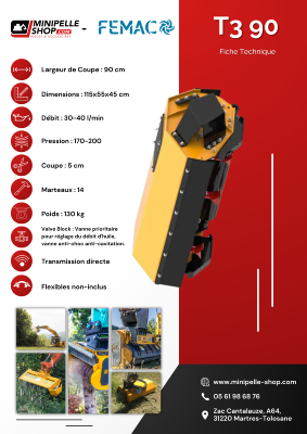 BROYEUR HYDRAULIQUE T3 90